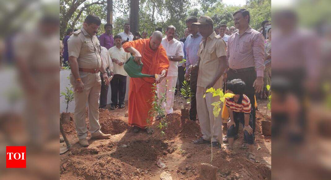 Urban forest set up in Kudla | Mangaluru News - Times of India