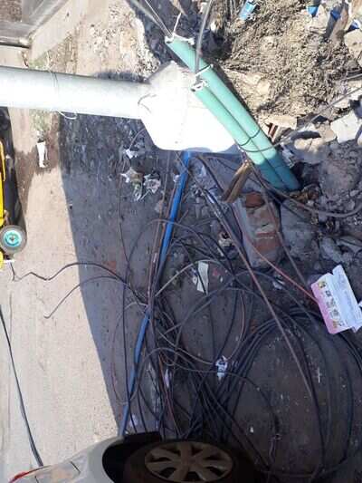 Cable trap - Times of India