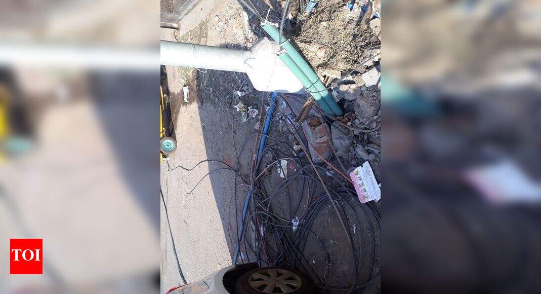 Cable trap - Times of India