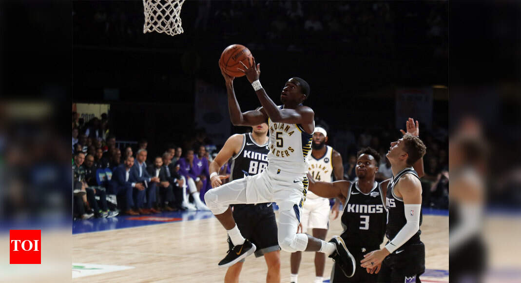 NBA India Games: Indiana Pacers leave Sacramento Kings gasping | NBA ...