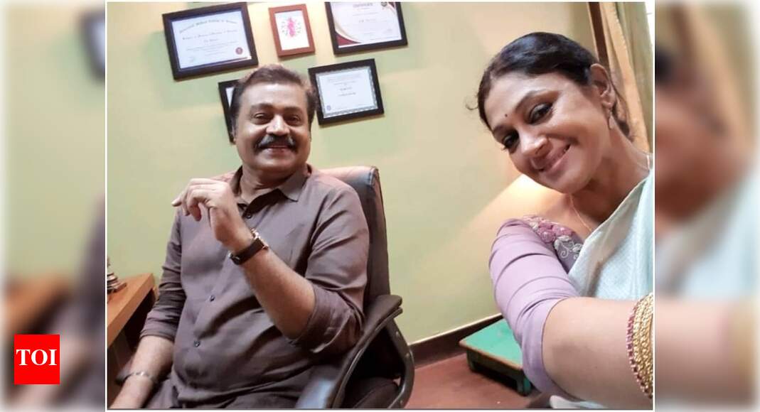 Suresh Gopi and Shobana reunite after 14 years for Anoop Sathyan’s ...