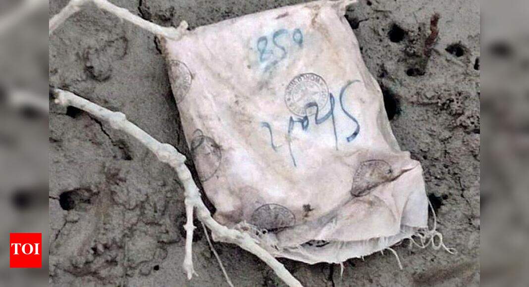 Another heroin packet found in sea | Rajkot News - Times of India
