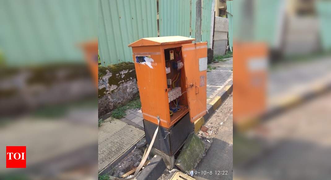 Open Electric Junction Box - Times of India