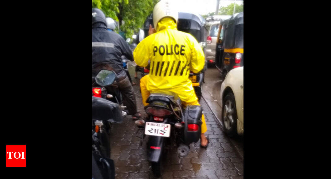 Mumbai: Dada, change fancy number plate or lose your licence | Mumbai ...