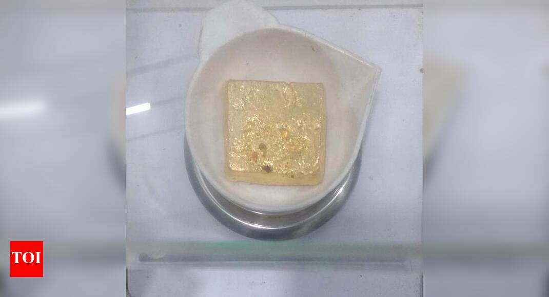 Gold seized at airport | Mangaluru News - Times of India