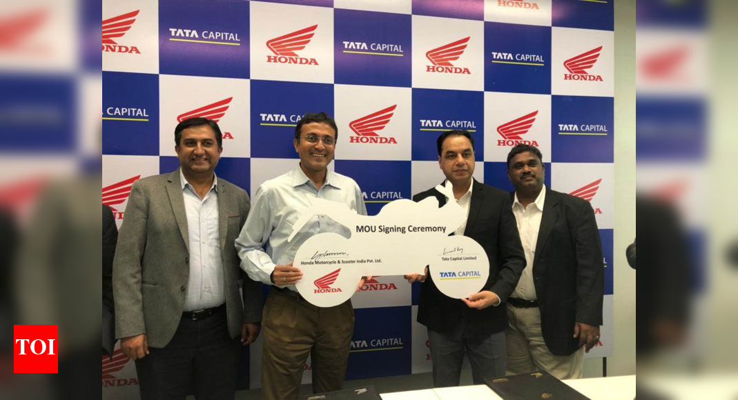 HMSI ties up with Tata Capital Financial Services - Times of India