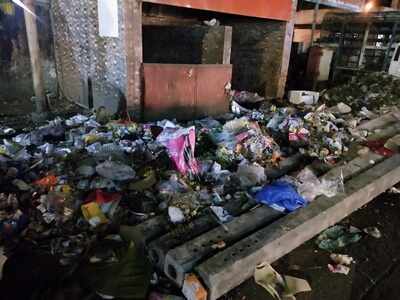 Garbage mess - Times of India