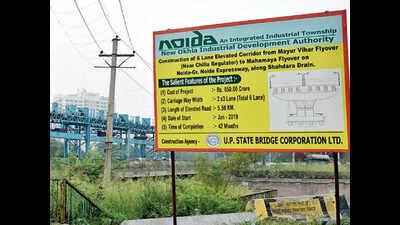 Chilla elevated road work to resume before Diwali: Noida | Noida News ...