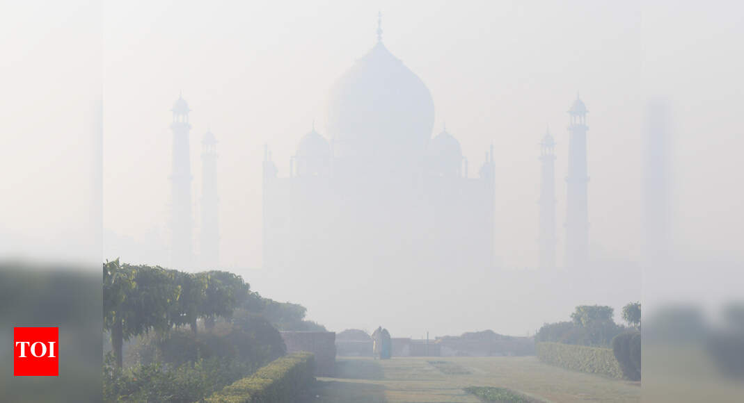 Agra’s air quality slips to 'moderate' category | Agra News - Times of ...