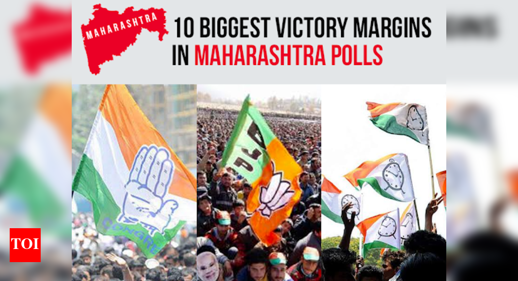 Infographic: Maharashtra assembly polls: 10 big victory margins | India ...