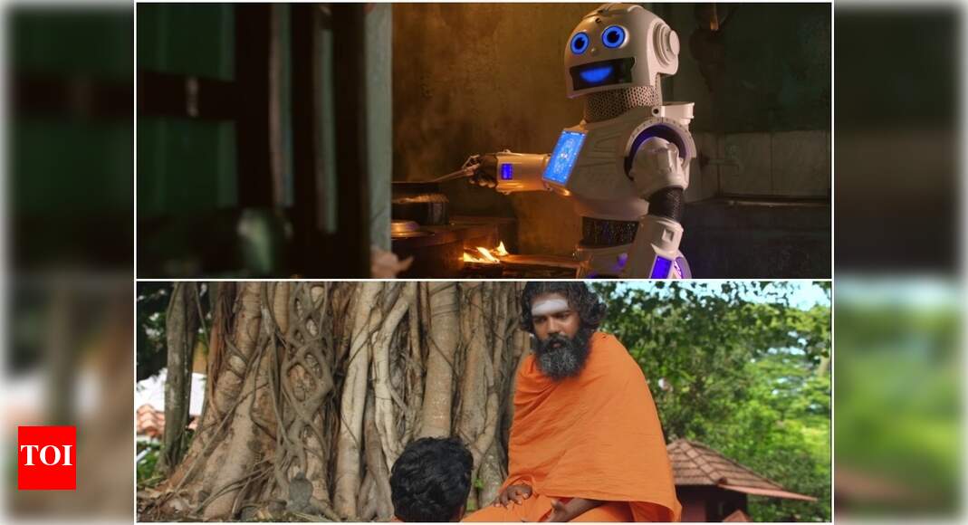 Android Kunjappan Version 5.25 teaser: Robot cooks rice on firewood ...