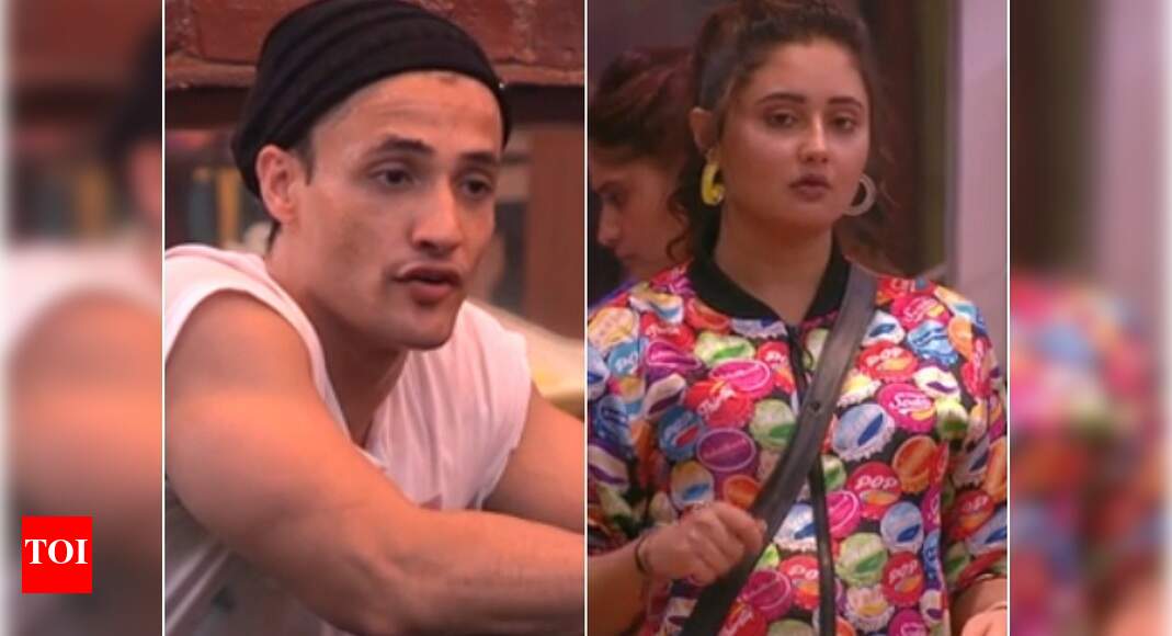 Bigg Boss 13: Rashami Desai and Asim Riaz get into a verbal spat; the ...