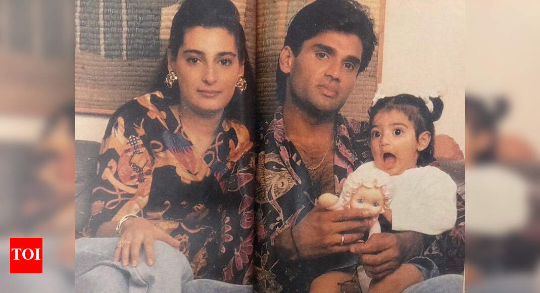 Flashback Friday! THIS 25 year-old-picture of Suniel Shetty with family ...