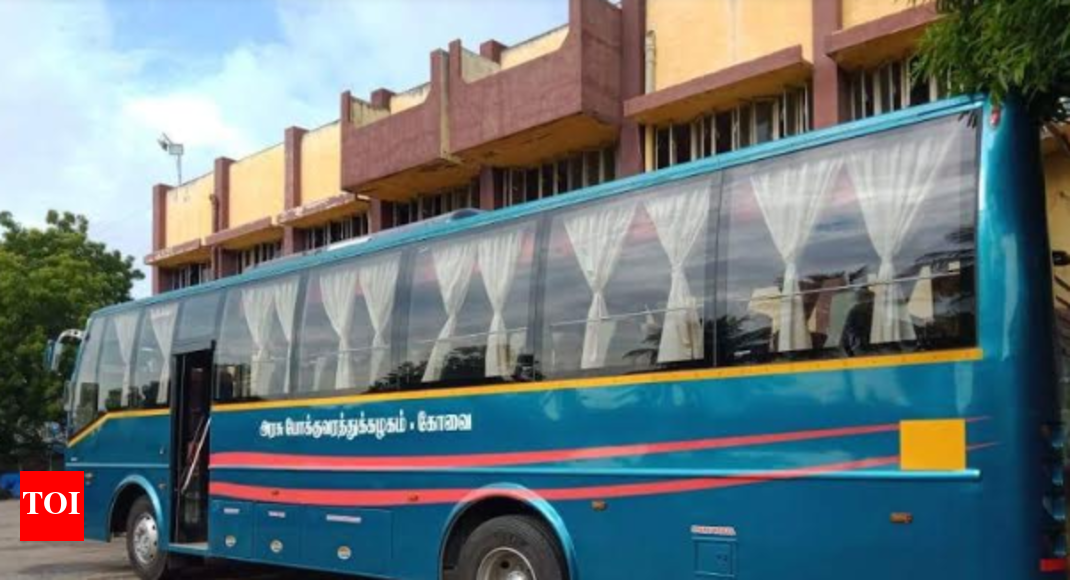 TNSTC’s three new AC buses are spacious and swanky | Chennai News - Times of India