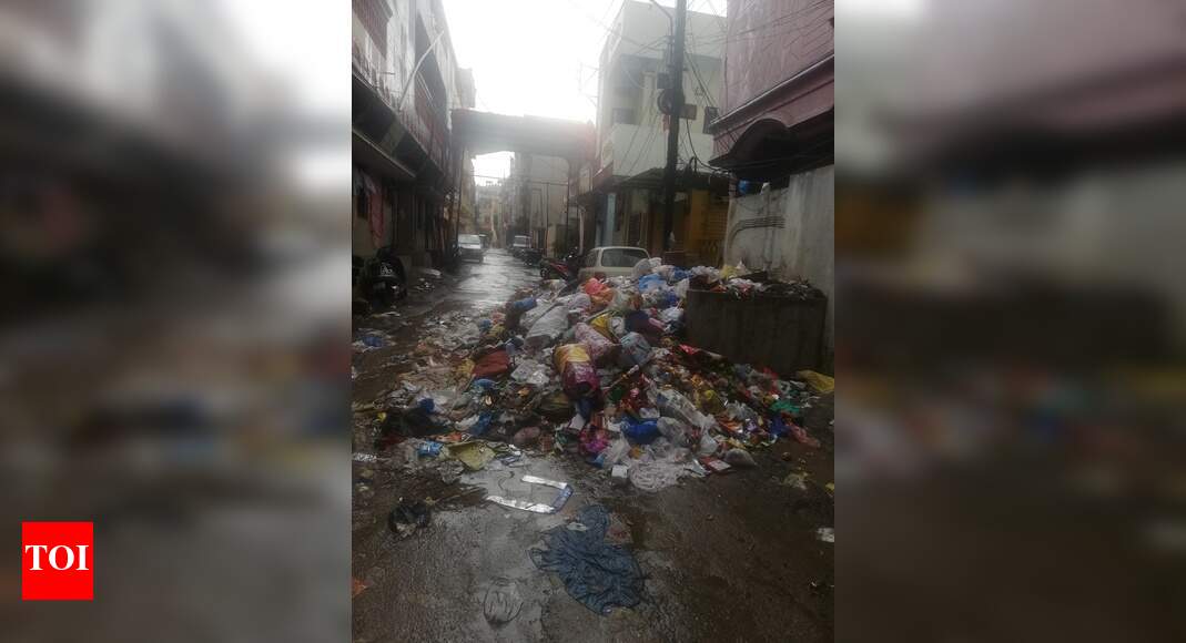 Garbage is not collected past 10days the Garbage - Times of India