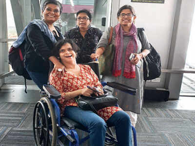 Told to take off pants at Kolkata airport: Disability activist ...