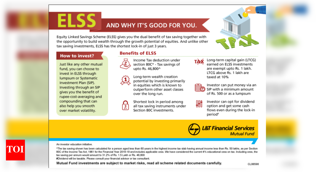 All about ELSS & its benefits - Times of India