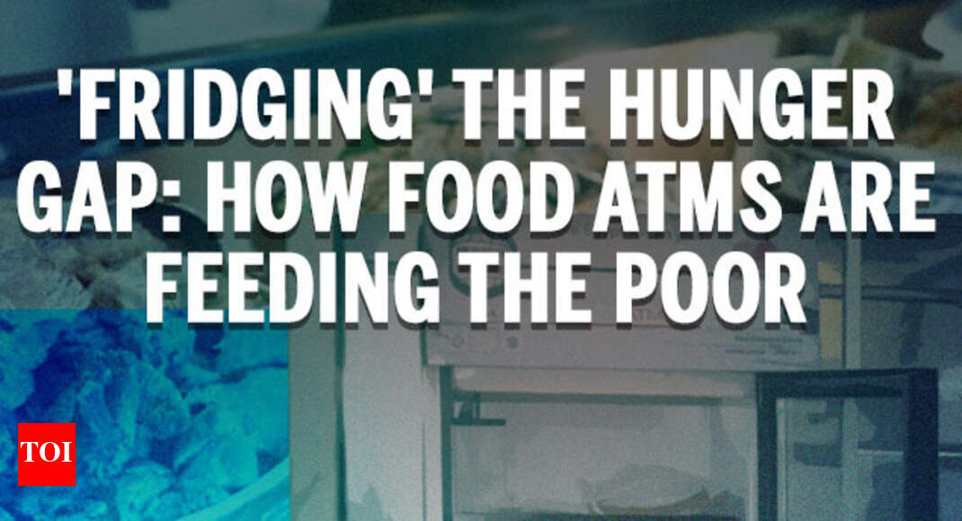 'Fridging' the hunger gap: How Food ATMs are feeding the poor - Times ...