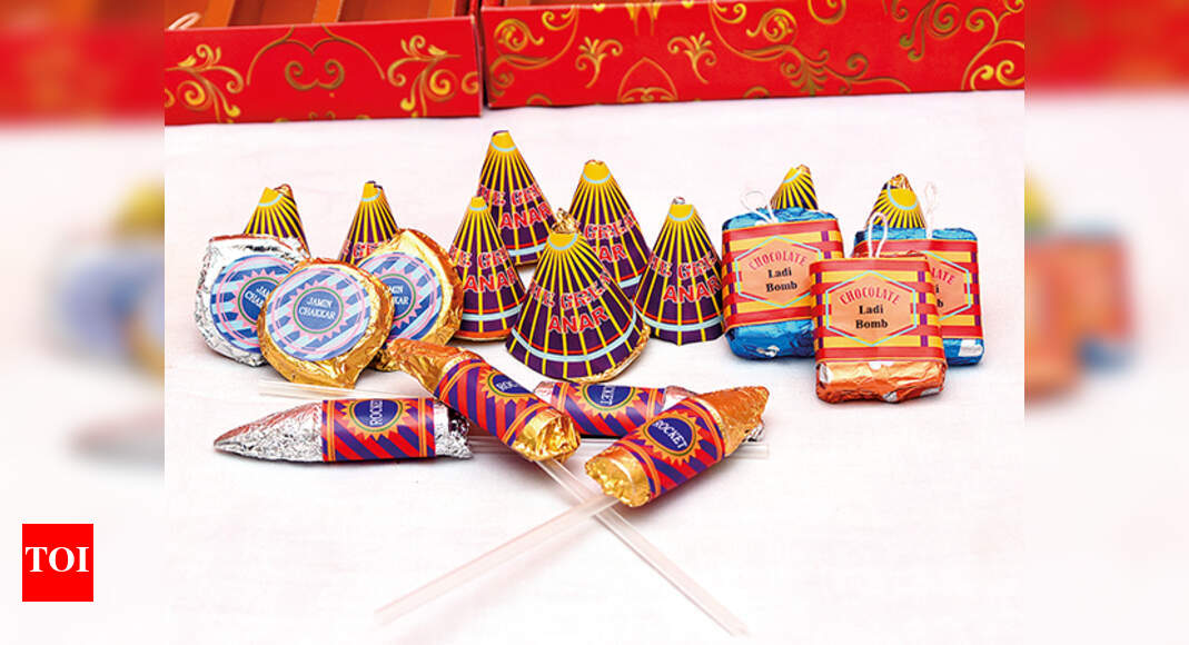 Chocolate crackers are making a loud noise this Diwali in UP | Lucknow ...