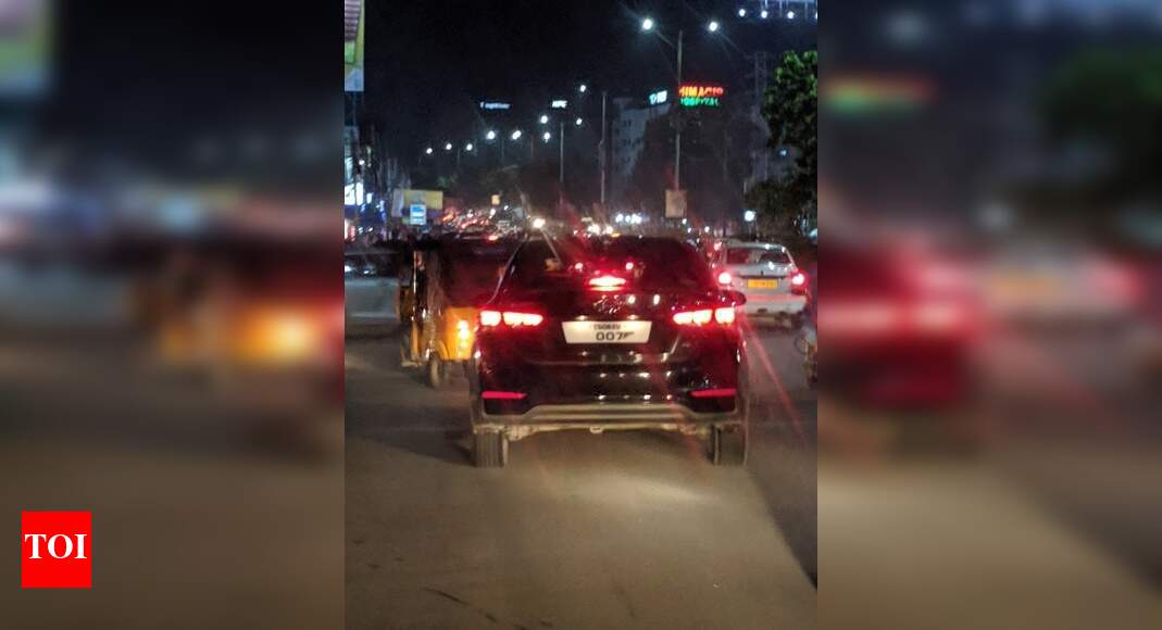 Fancy Number Plate - Times of India