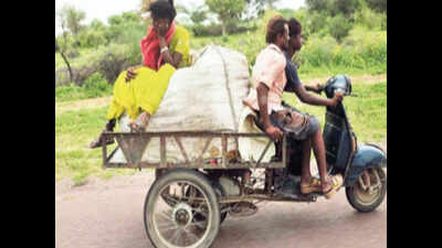 UT traffic police impound 351 'jugaad' vehicles in three years ...