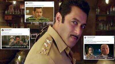 Salman Khan's 'Dabangg 3' trailer inspires hilarious memes on social media | Hindi Movie News ...