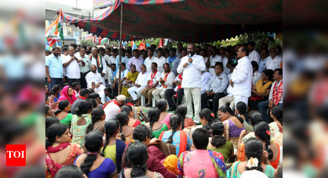 TSRTC strike: Employees unions willing to sit for talks once again ...