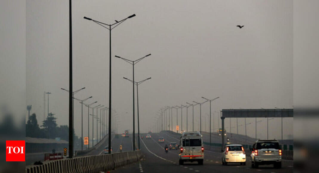 noida air pollution - Times of India