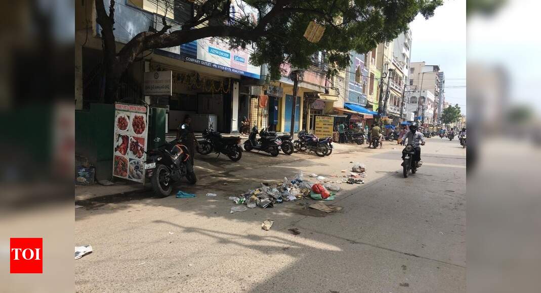 Filthy Streets- GHMC gross negligence - Times of India