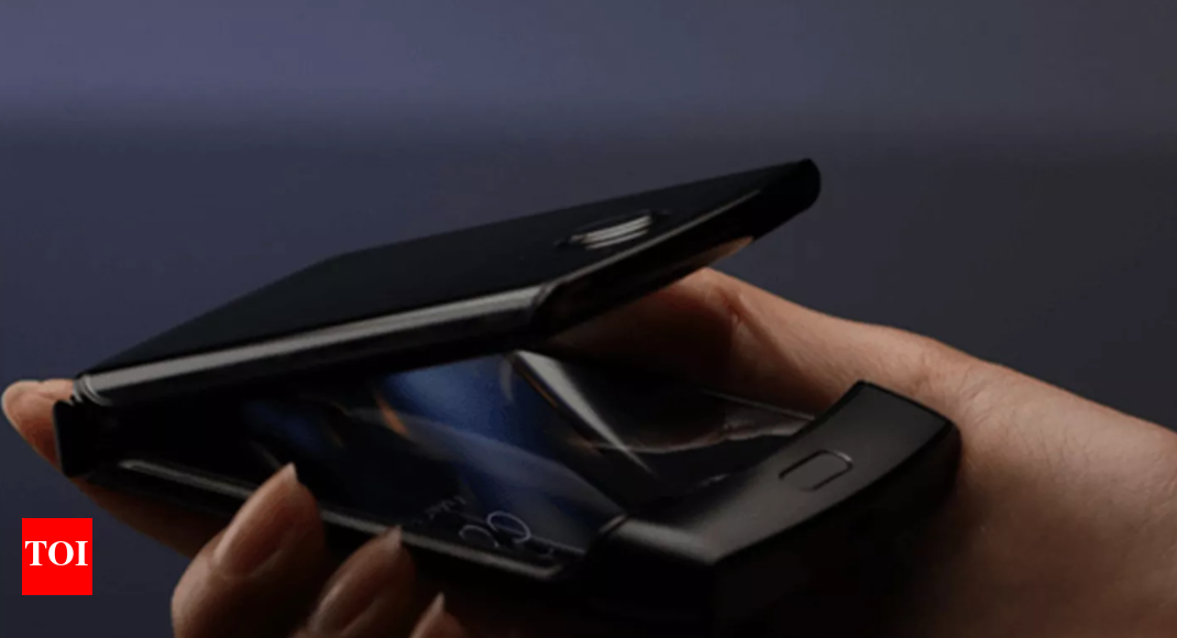 This is how the Motorola foldable Razr will look like - Times of India