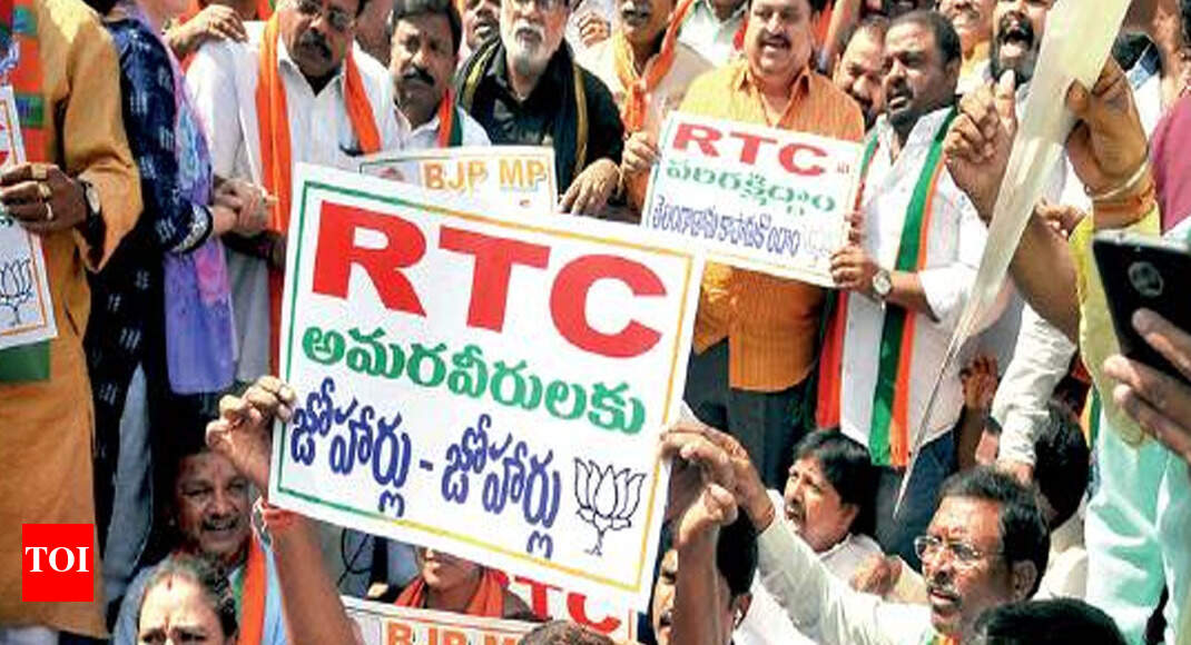 RTC strike: Telangana chief minister K Chandrasekhar Rao sets November ...