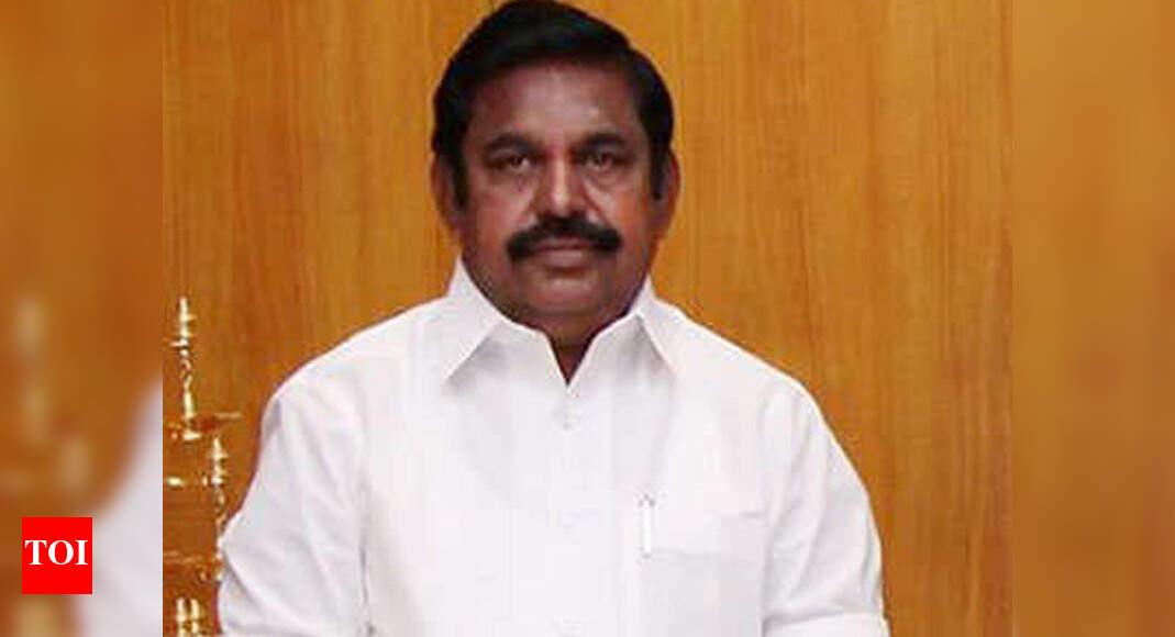Tamil Nadu CM Edappadi K Palaniswami lays foundation for Rs 207 crore ...