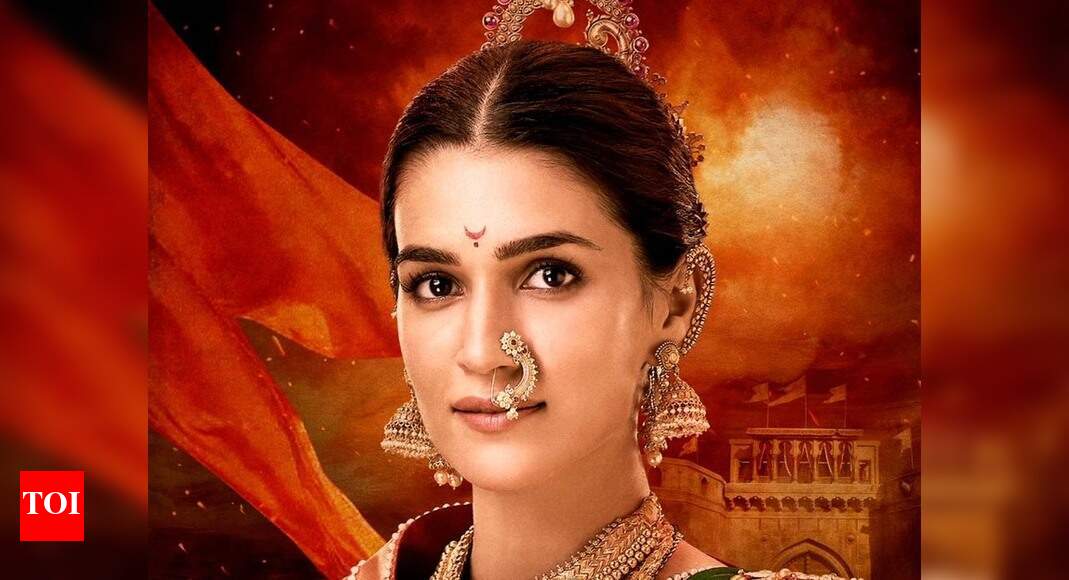 'Panipat' first look poster: Kriti Sanon looks majestic as Parvati Bai ...