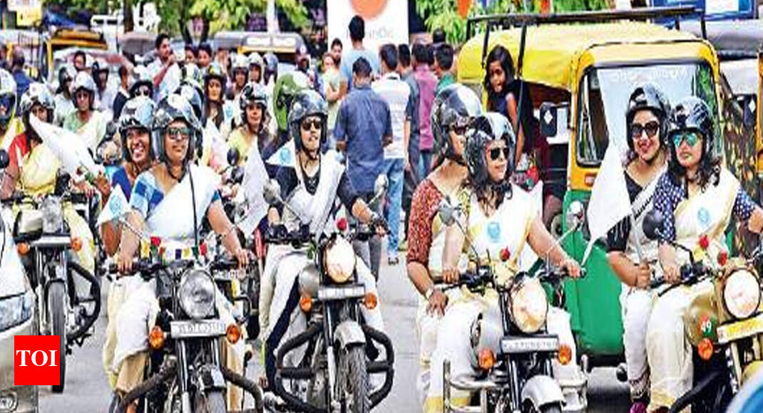 Kerala: TOI’s all-women bike rally drives home a message | Kochi News ...