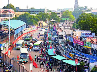 Trichy: Chathiram bus stand closed for makeover | Trichy News - Times ...