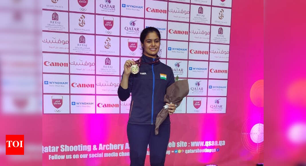 Asian Shooting Championship: Manu Bhaker wins 10m air pistol gold ...