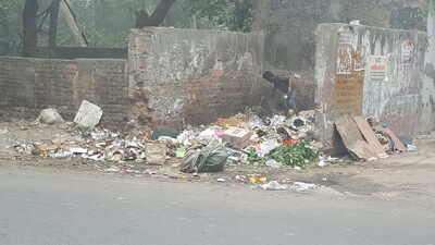 Open garbage collection spots - Times of India