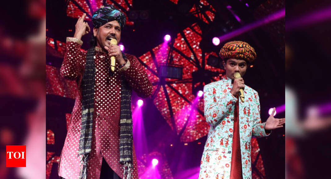 Mame Khan and Azmat Hussain perform together on Indian Idol 11 - Times ...