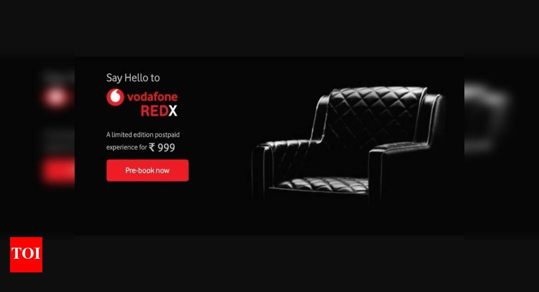 Vodafone RedX postpaid plan launched at Rs 999: Offers 50% faster data ...