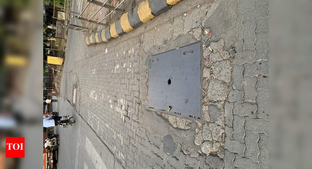 Bumpy Road near Ram Mandir at Borivali West - Times of India