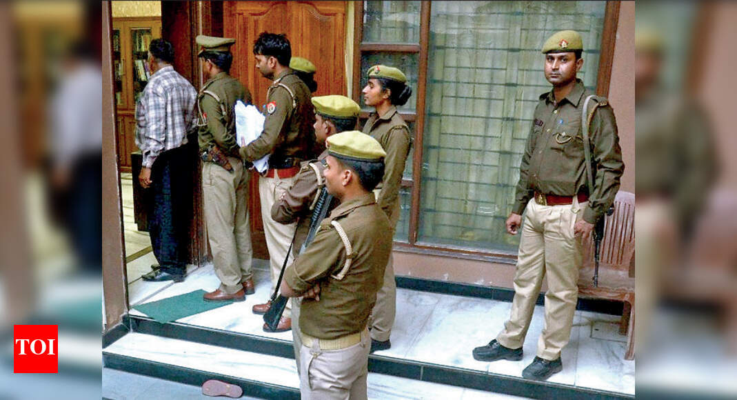 UP: Gadgets seized in raids at homes of accused officers | Lucknow News ...