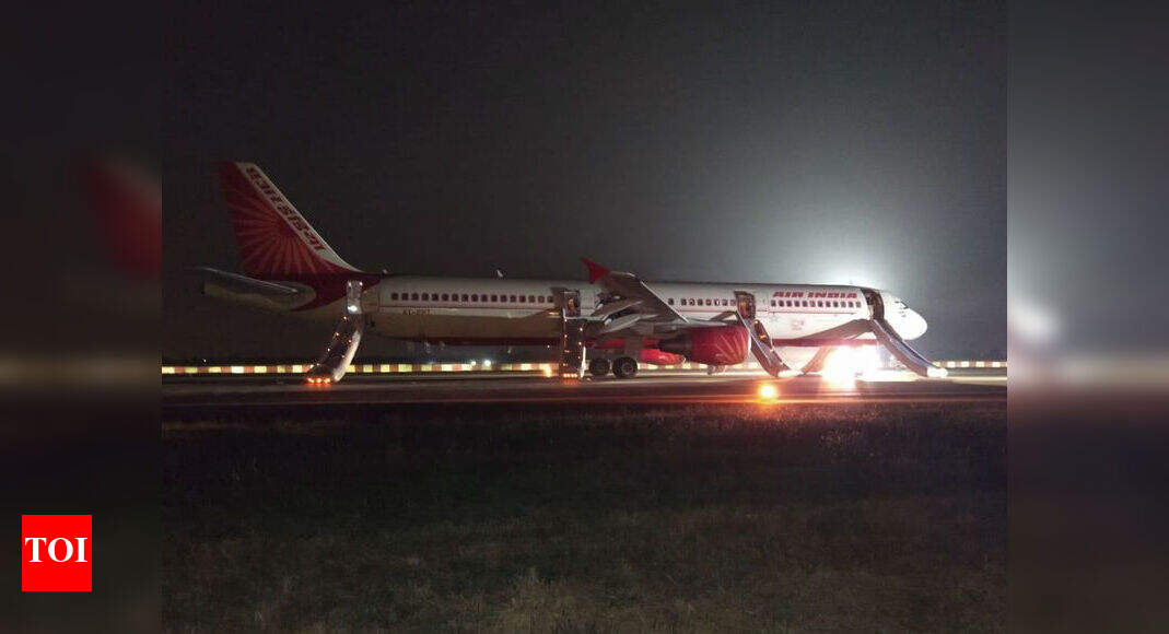 Engine fire suspected, Air India flight makes emergency landing in ...