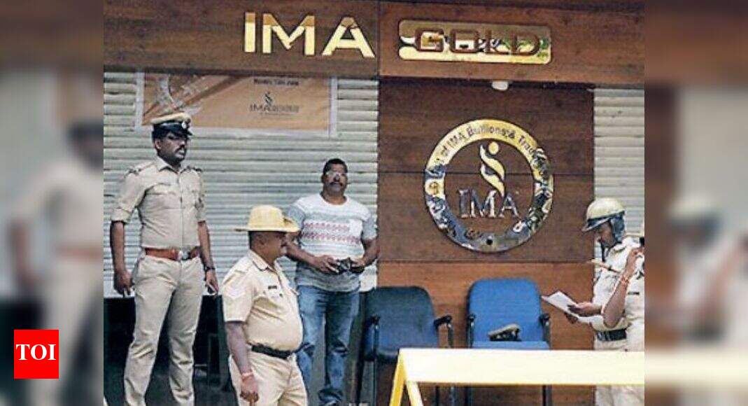 CBI raids 2 IPS officers, IAS officer in IMA scam | Bengaluru News - Times of India