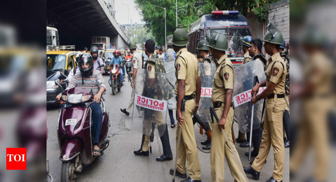Mumbai: Bandobast to continue till Monday | Mumbai News - Times of India