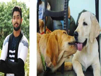 Actor Pavan Ravindra got 'Paw-fect' friends for life - Times of India