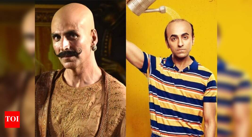 "The Real Bala" Akshay Kumar gives a big thumbs up to Ayushmann ...