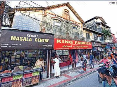 Kerala: Broadway begins long-due makeover | Kochi News - Times of India