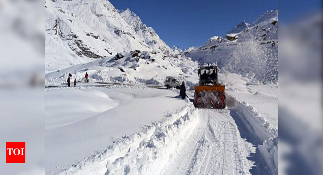 Shimla: Rohtang road to open today evening | Shimla News - Times of India
