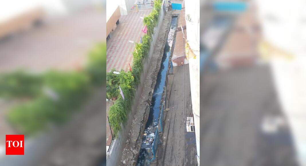 Main Sewage Line Full Open - Times of India
