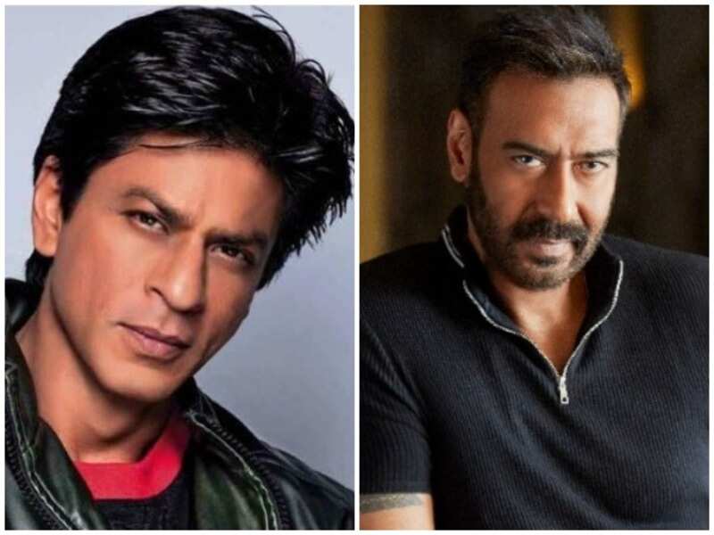 Shah Rukh Khan congratulates Ajay Devgn for completing 100 films ...